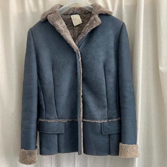 Ruffo Research | Jackets & Coats | Ruffo Suede Shearling Blouson | Poshmark